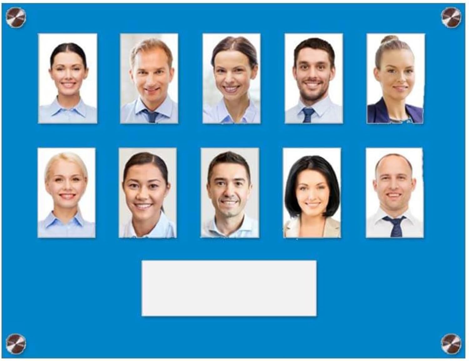 Get Acrylic Photo Frames - Light Blue 10 Pocket Image Staff, Student ...