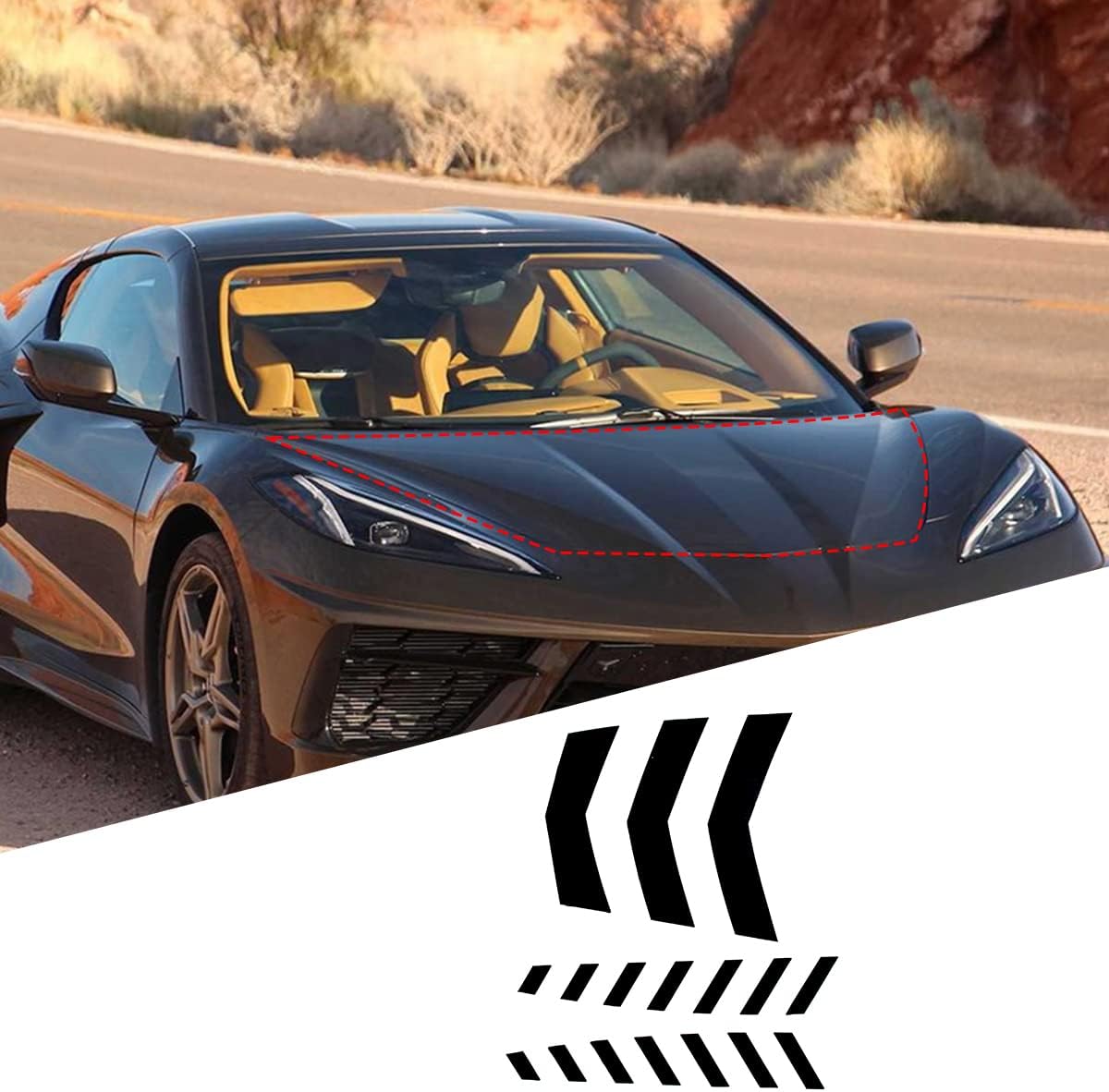 Amazon.com - Mark Hood Decals Sticker Compatible with Chevrolet ...