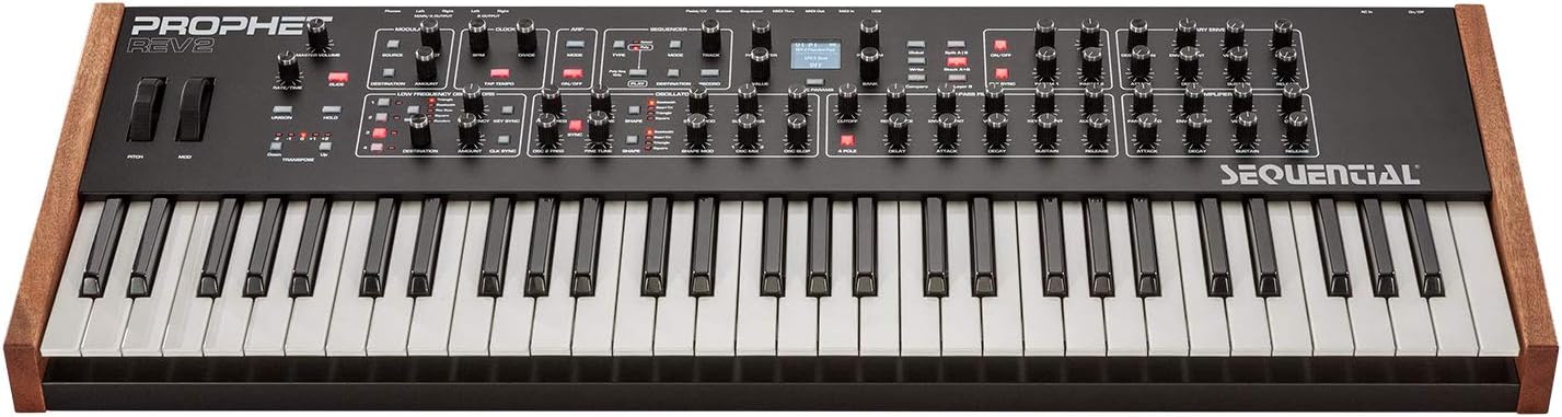 Amazon.com: Sequential Prophet-6 6-Voice Polyphonic Analog Synthesizer ...
