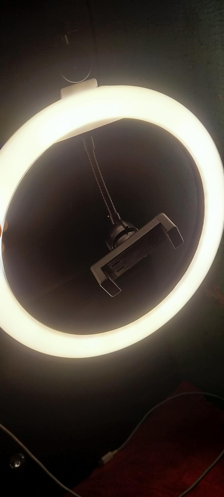 HB Plus 10 inch Portable LED Ring Light with 3 Color Modes Dimmable ...