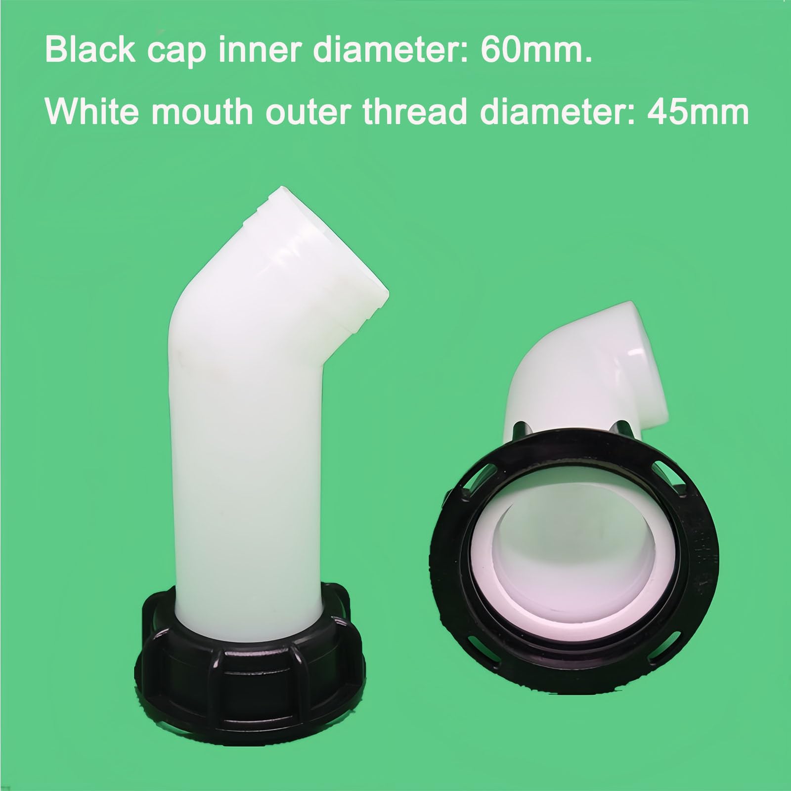Snapklik.com : IBC Tank Adapter 2" Extension Drain Spout Hose IBC Water ...