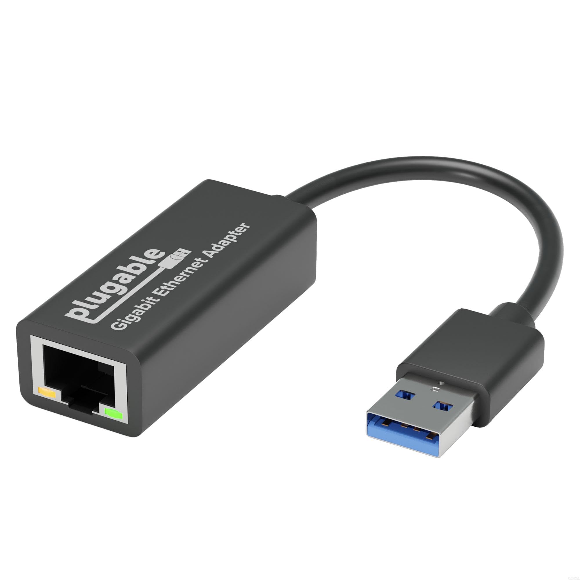 Plugable USB to Ethernet Adapter, USB 3.0 to Gigabit Ethernet, Supports ...