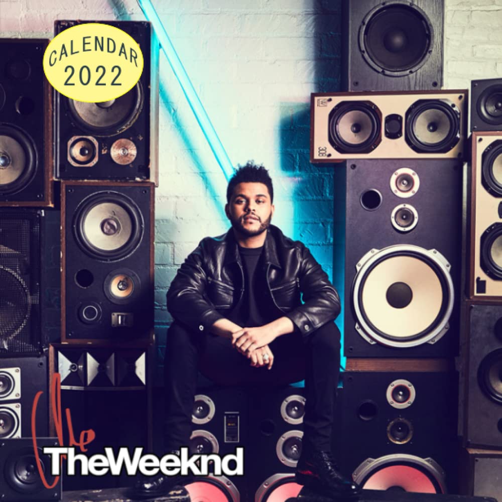 The Weeknd 2022 Calendar The Weeknd 2022 Planner With Monthly ...