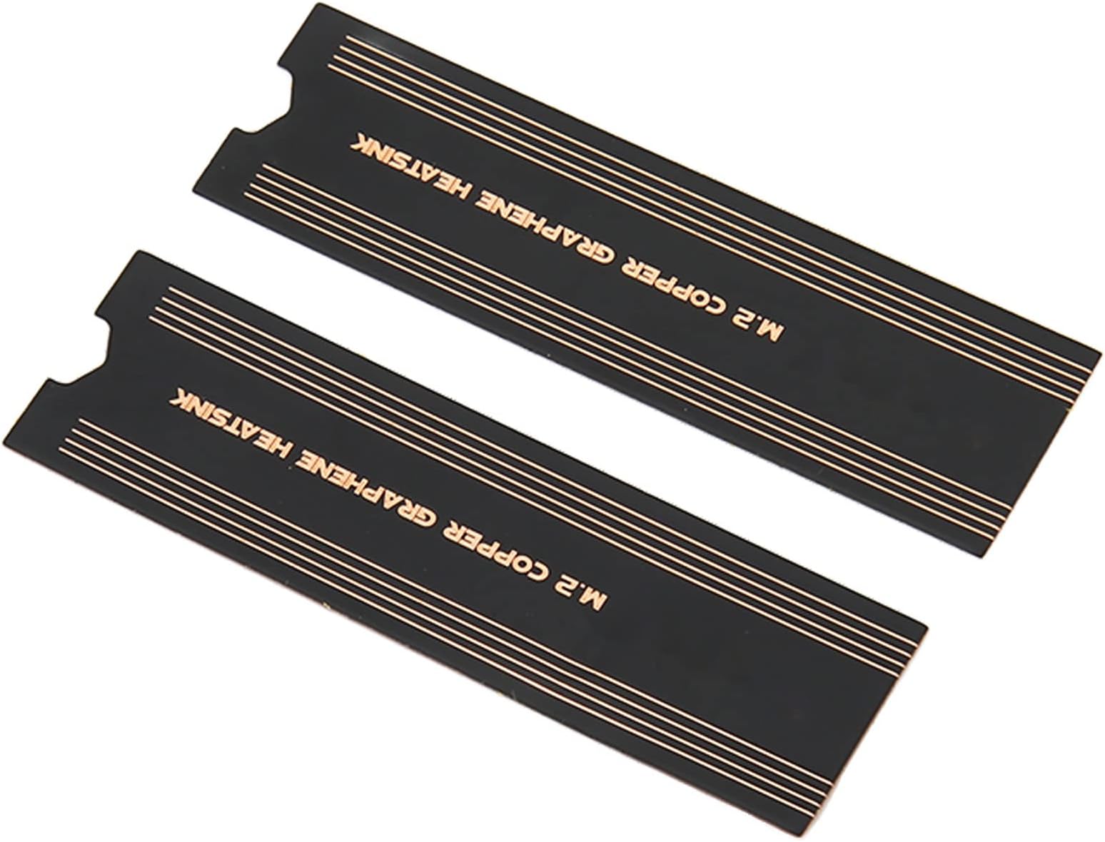 Amazon.com: M.2 SSD Graphene Heatsink, Graphene Coating Full Cover ...
