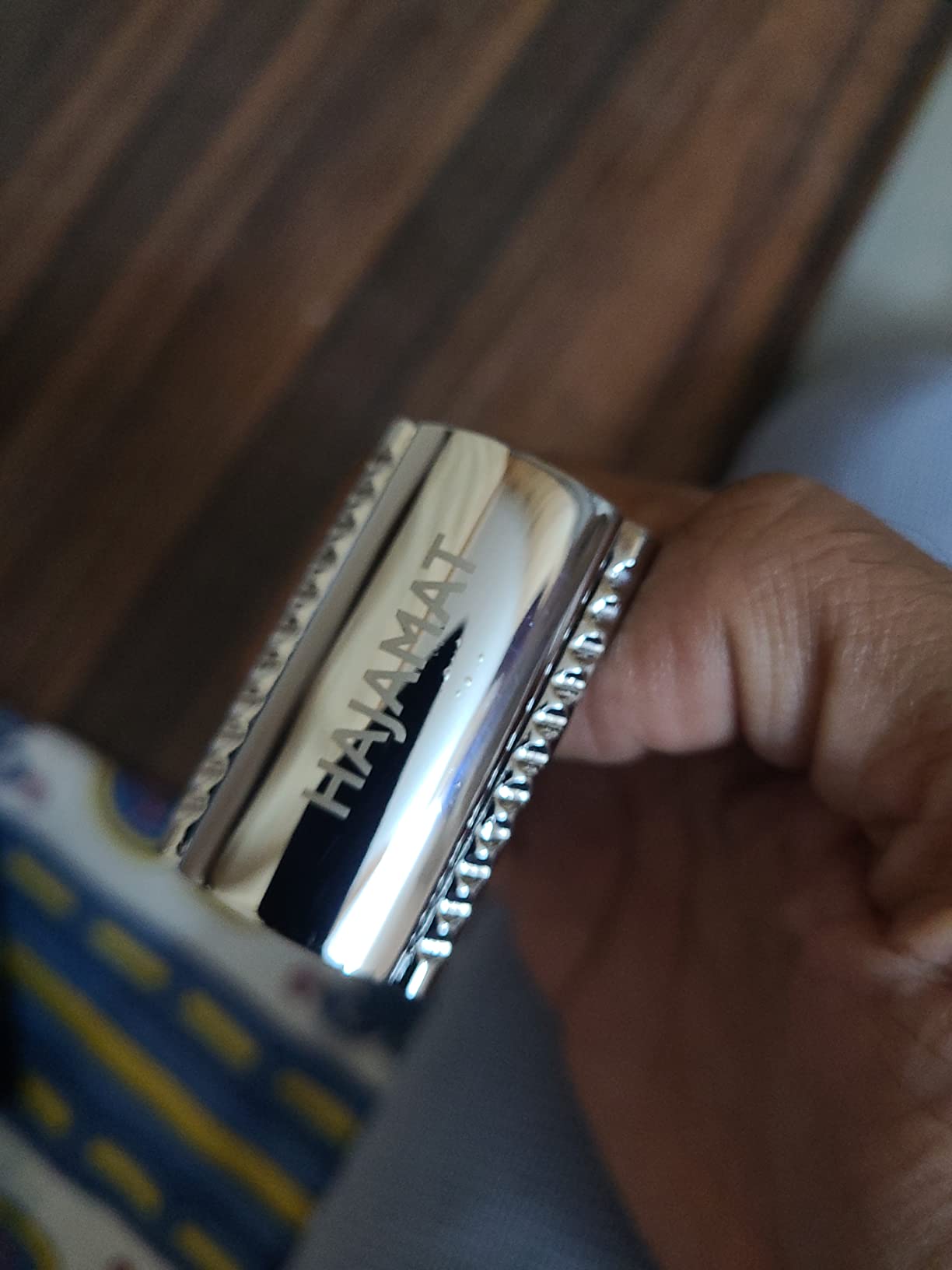 Hajamat Scythe Double Edge Safety Razor for Men| Stainless Steel ...