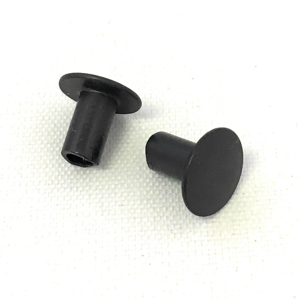 SEMI-Tubular Rivets, 4/16 inch, 100 Pack, Black Oxide: Amazon.com ...