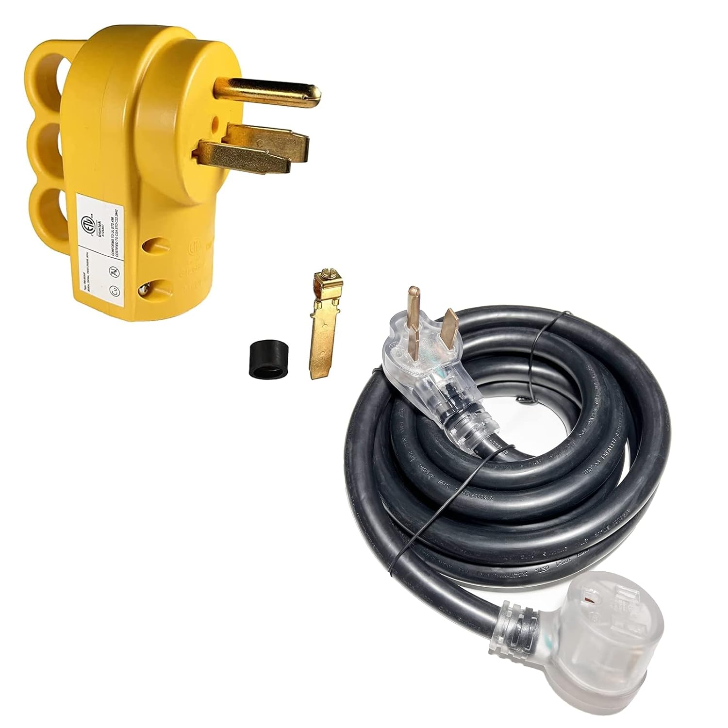 Suplevel 50 Amp NEMA 6-50P/6-30P Plug and 250 Volt Welder Extension ...