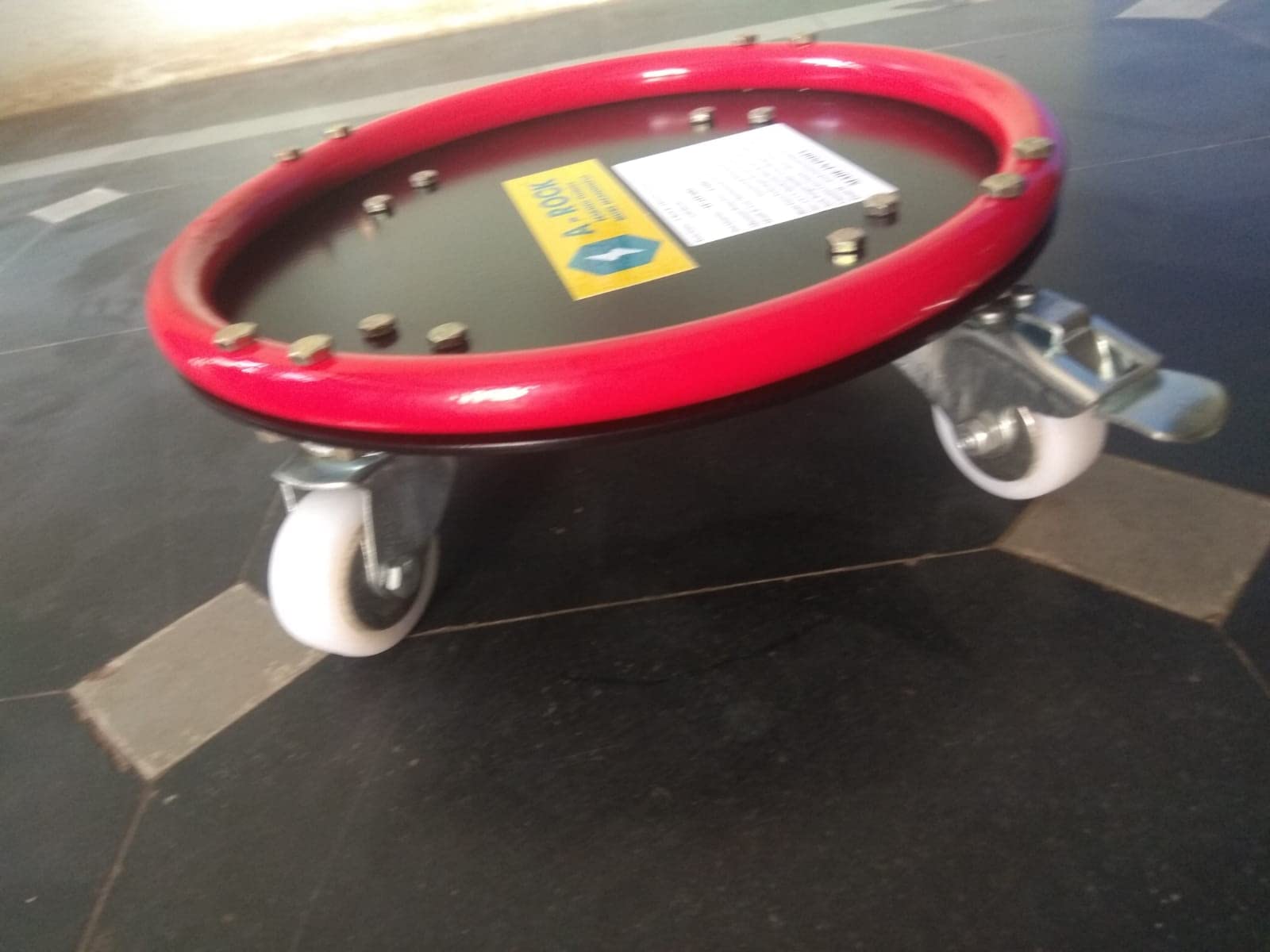 A-Rock Jerry Blue Cylinder Trolley Without Handle/Heavy Duty : Amazon ...