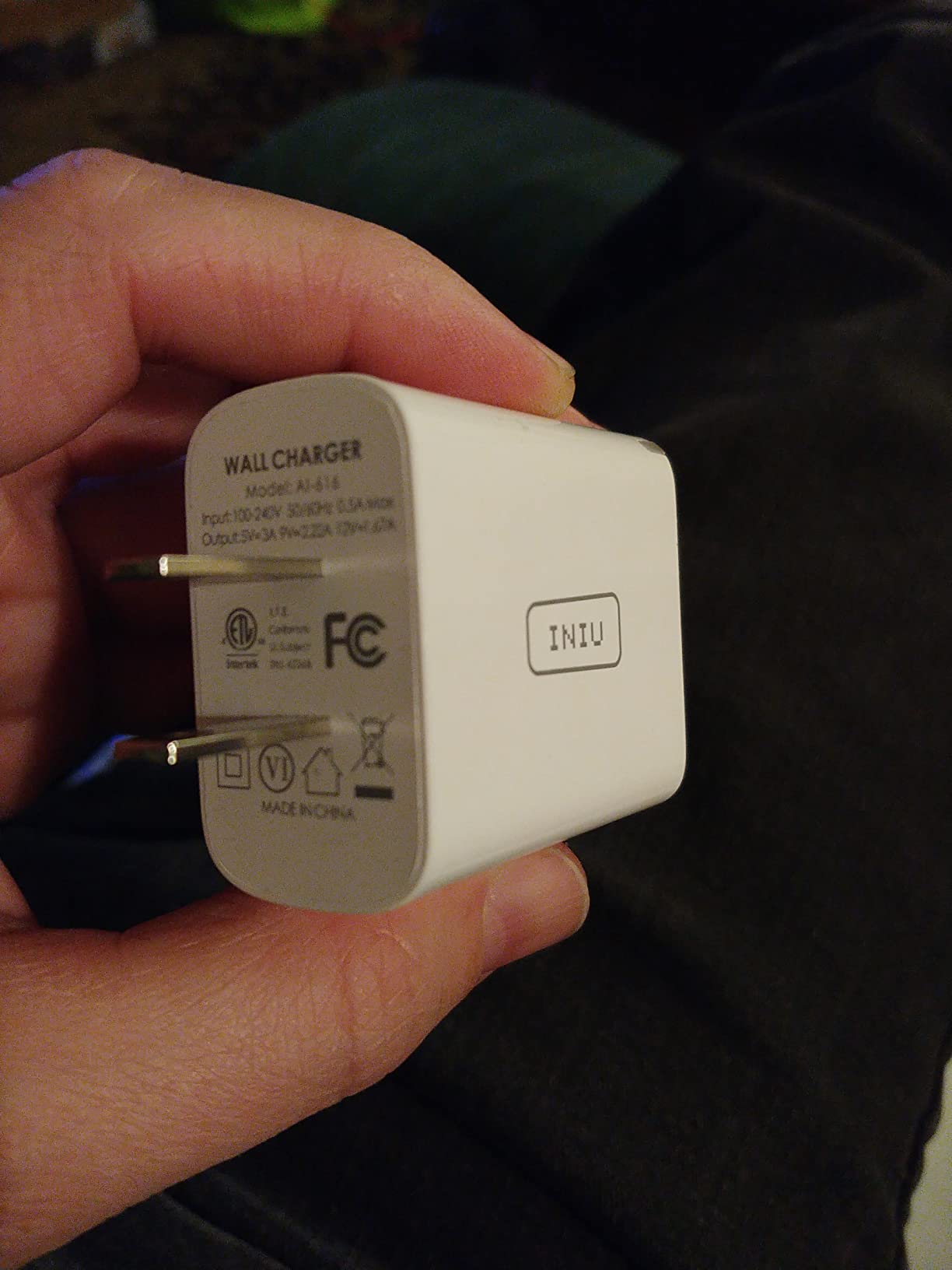 [Amazon.ca] $7.99 INIU USB Wall Charger, 20W PD3.0 Fast Charger with ...