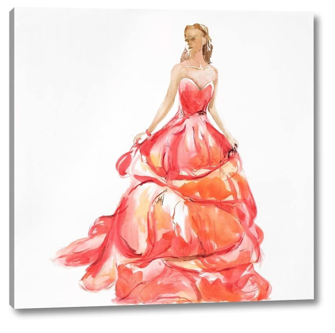 Drawings Of A Prom Dress