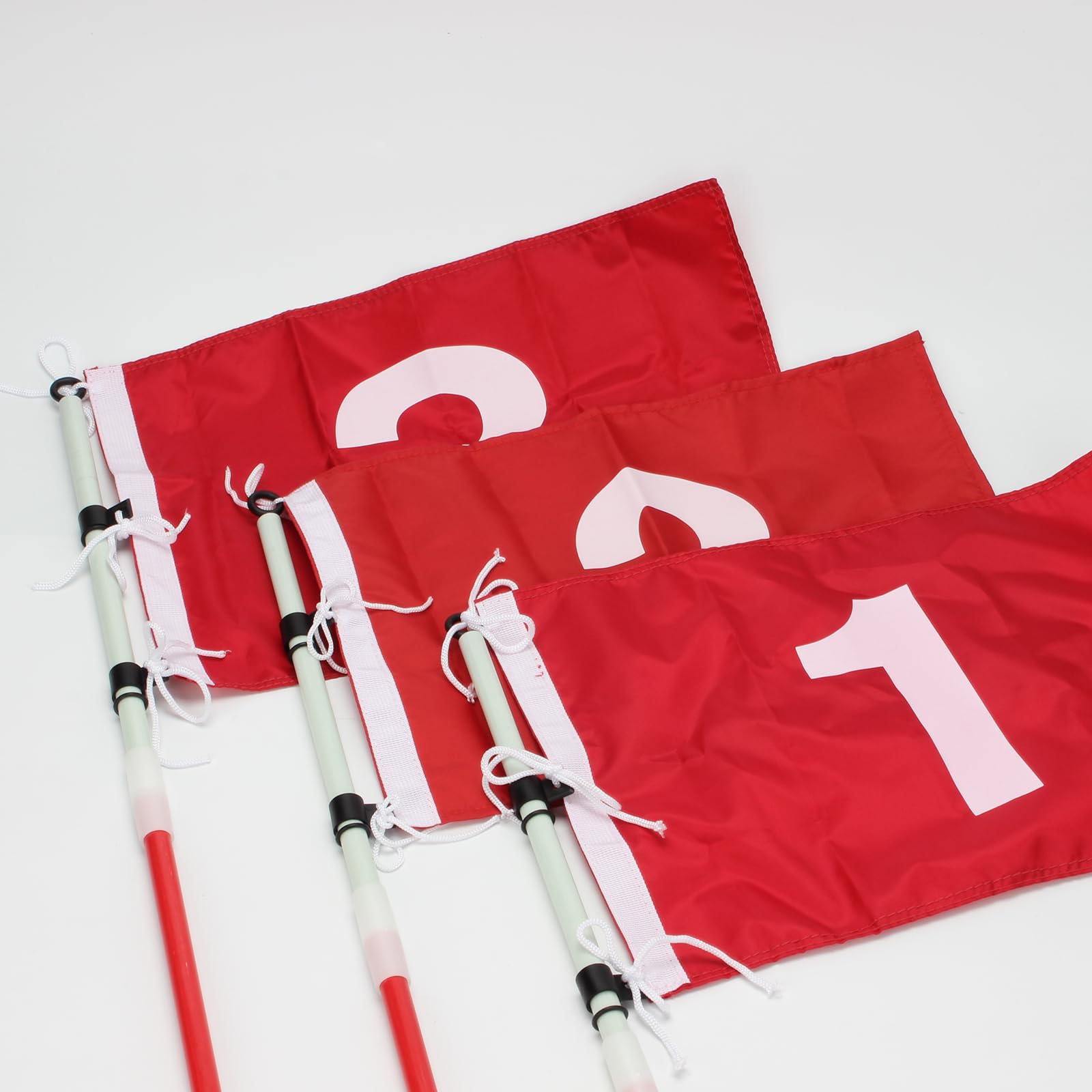 Snapklik.com : KVMORZE Golf Flagstick 6ft, Nylon Pin Flag ABS Hole Cup ...