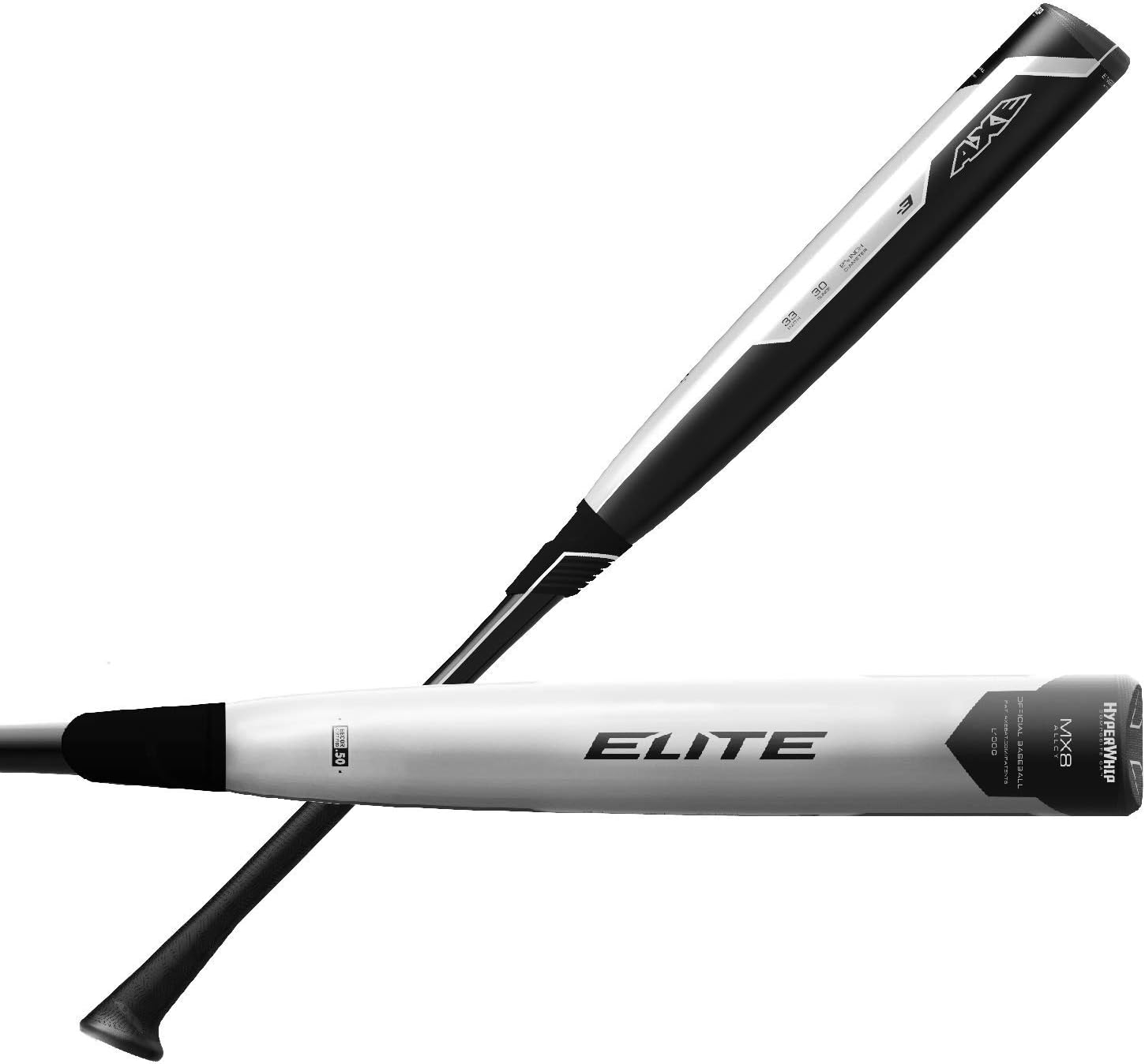 Axe Bat 2019 Elite Hybrid (-3) BBCOR Baseball Bat-34/31 oz., Bats ...