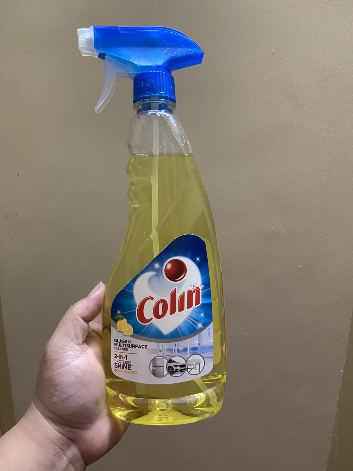 Colin Lemon Burst 500ml - Glass and Surface Cleaner Liquid Spray |India ...