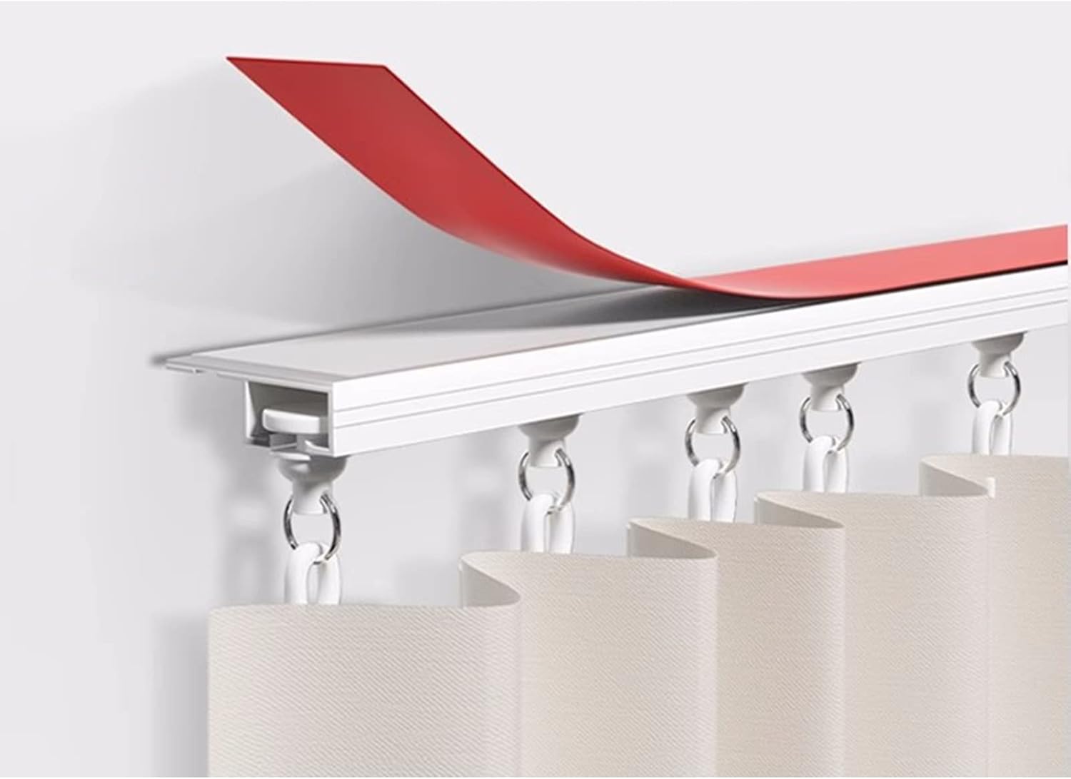 Rail Rideaux Plafond Tringle à rideau en alliage d'aluminium pour ...