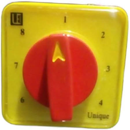 SALZER (L&T) Cam Operated Rotary Switch (Multistep) S6 B13 6Amps 1 Pole ...