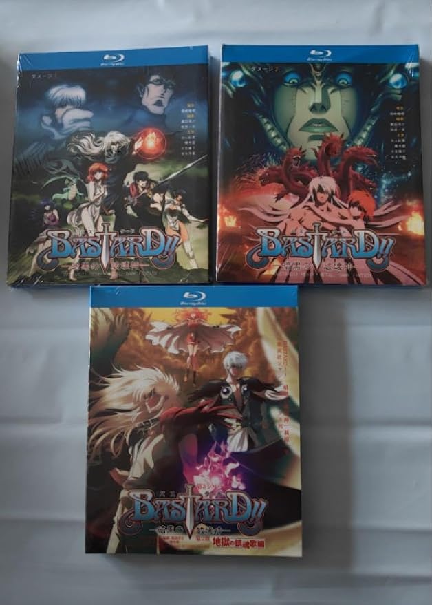 Amazon.co.jp: BASTARD!! 暗黒の破壊神バスタード 1期-3期 Blu-ray Box : おもちゃ