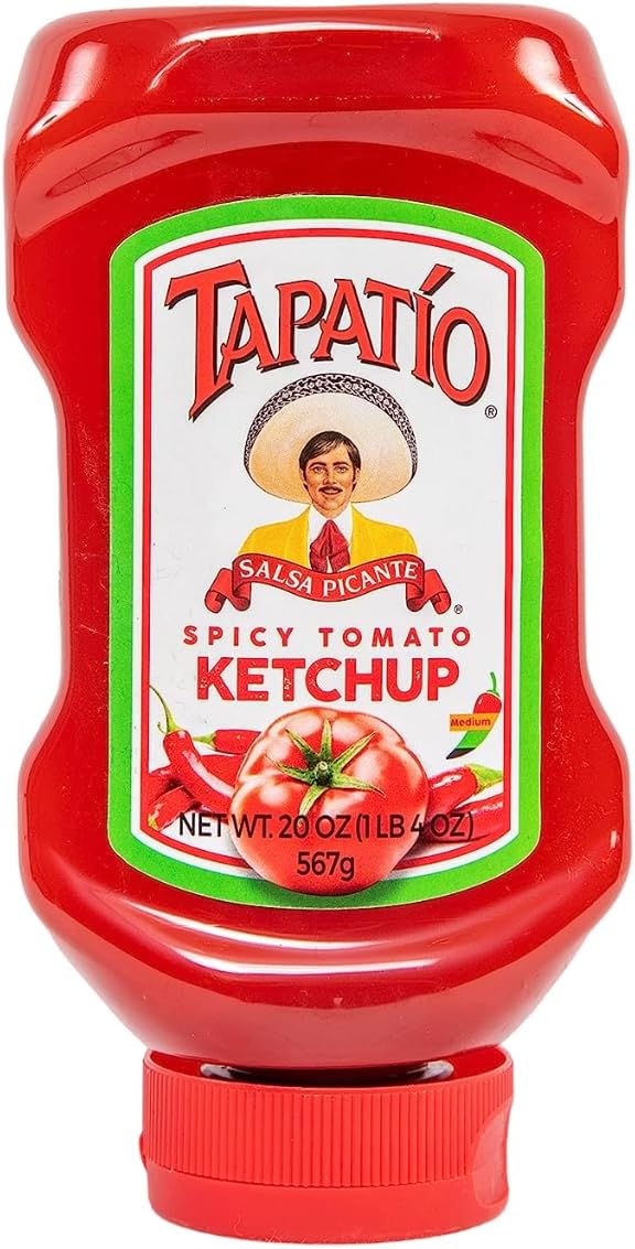 Amazon.com: Tapatio Ketchup – Spicy Tomato Ketchup, Kosher, Made in USA ...
