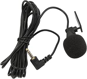 3.5mm Microphone Assembly Mic, 3.5mm External Microphone with U Shaped ...