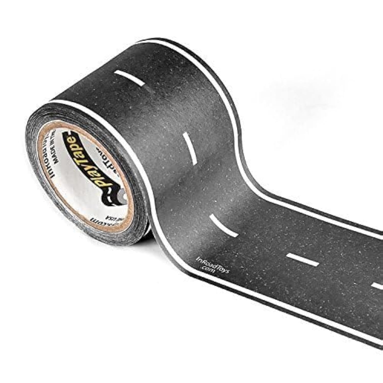 Amazon.com: PlayTape Road Tape for Toy Cars - Sticks to Flat Surfaces ...