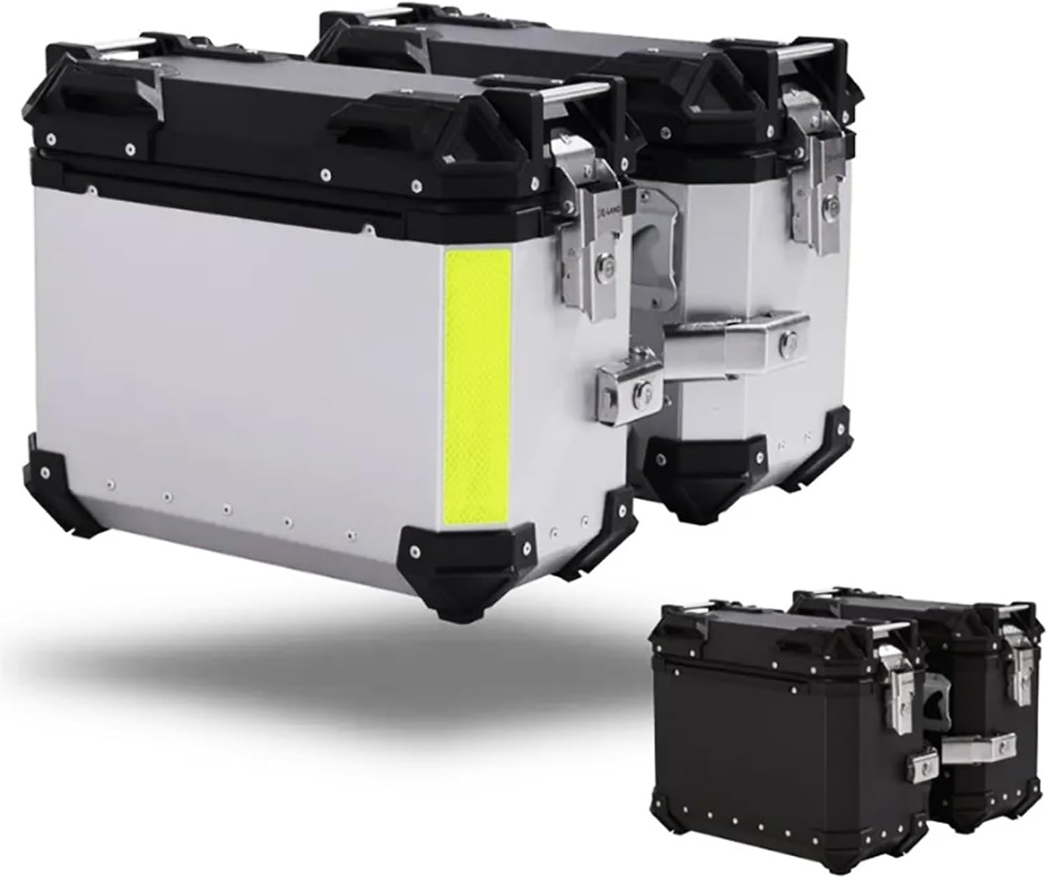 Amazon.com: Motorcycle Side Box 28L Universal Motorcycle Side Storage ...