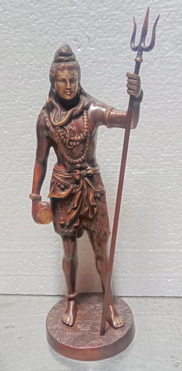 Dattatreya Large Standing Shiva Statue With Trishula Trident Lord Shiva ...
