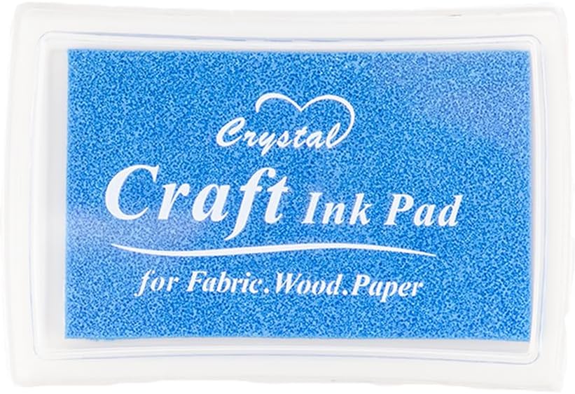 Craft County Pigment Ink Stamp Pad – Ideal for Stamping, Scrapbooking ...