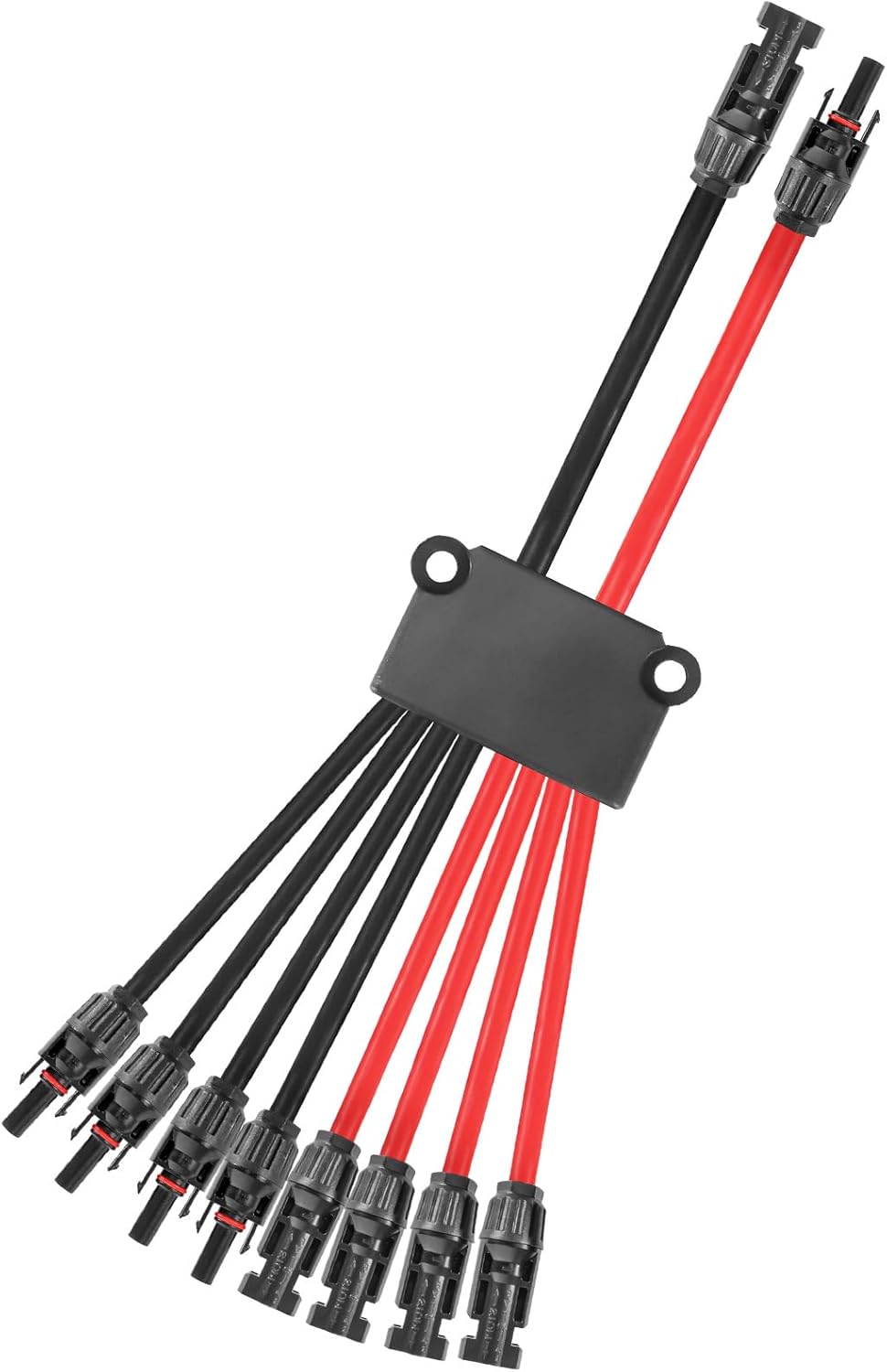 Amazon.com: AOOTOOSPORT Solar Connectors Cable for 4 Solar Panels 2 to ...