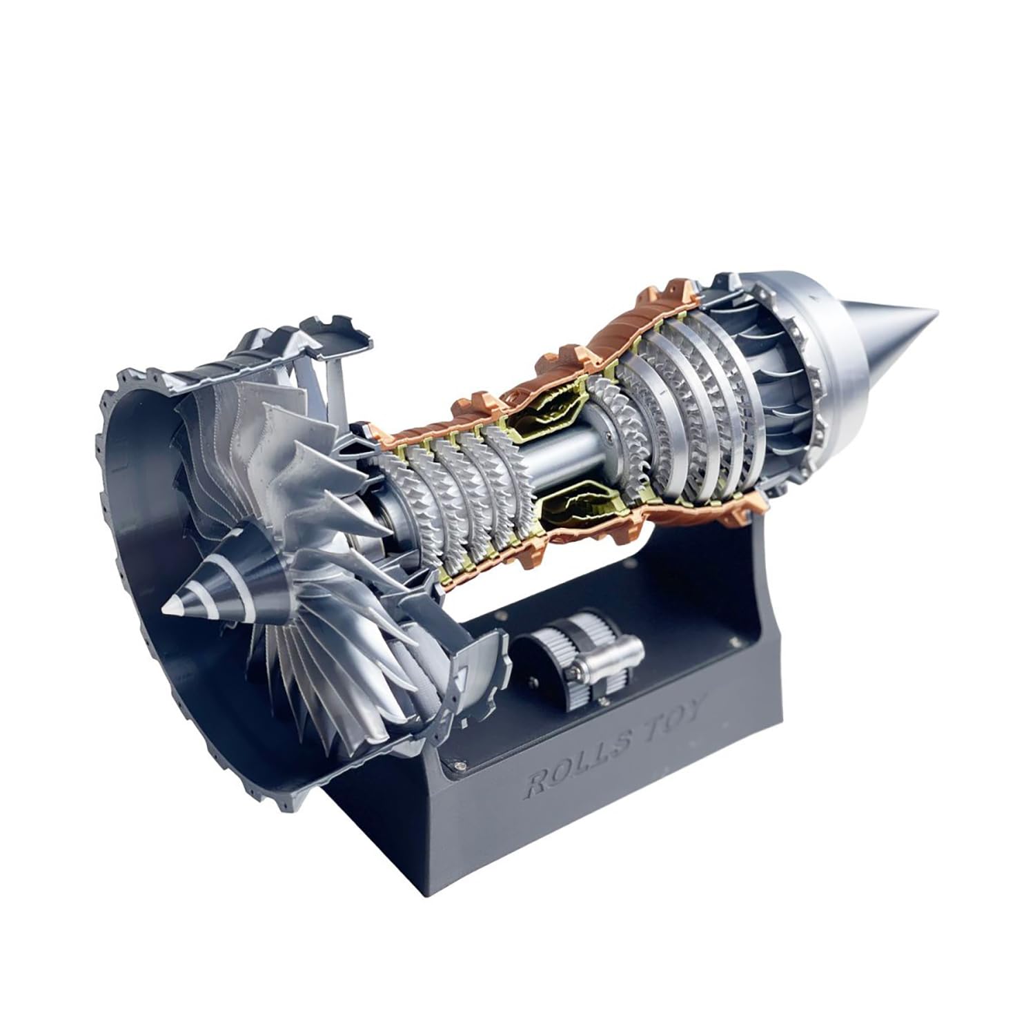 Jet Engine Figure Aircraft Engine Model Mini Aviation Turbofan Engine