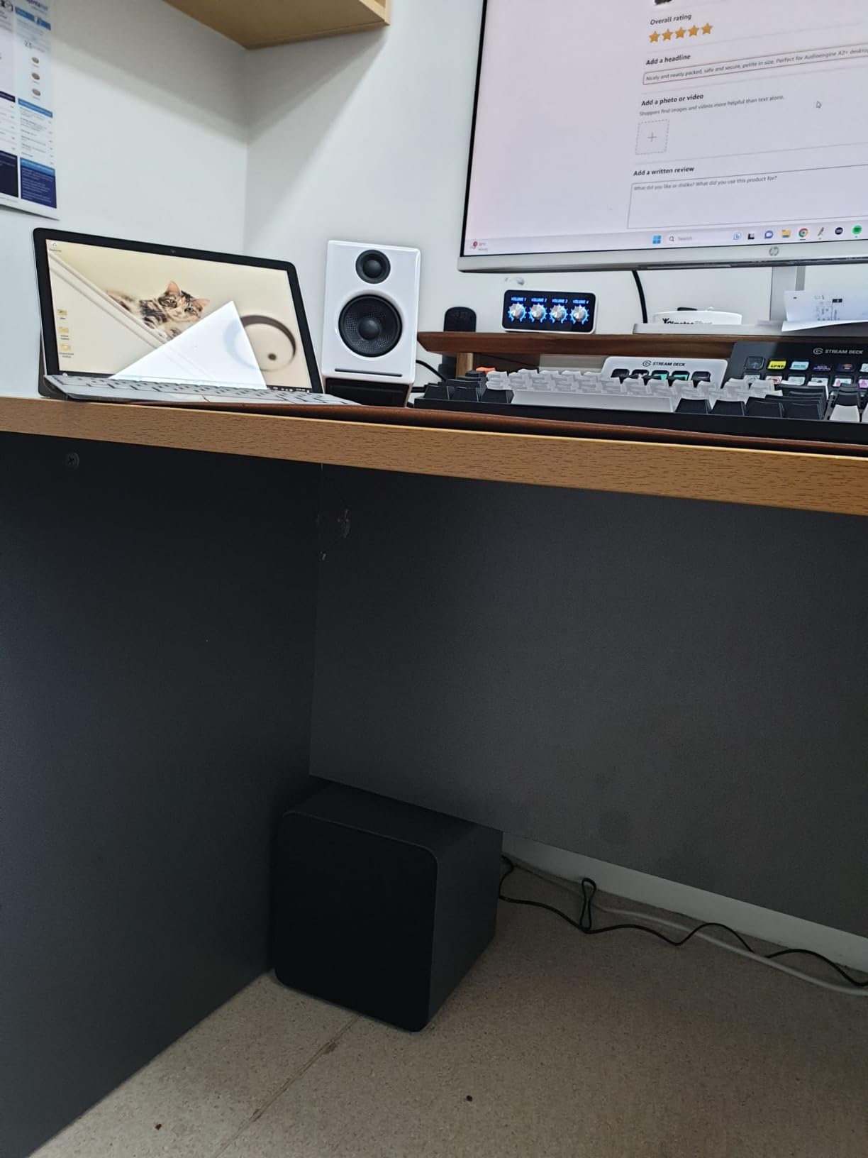 Audioengine S6 210W Powered Subwoofer - Versatile, Tight, Smooth hi-fi ...