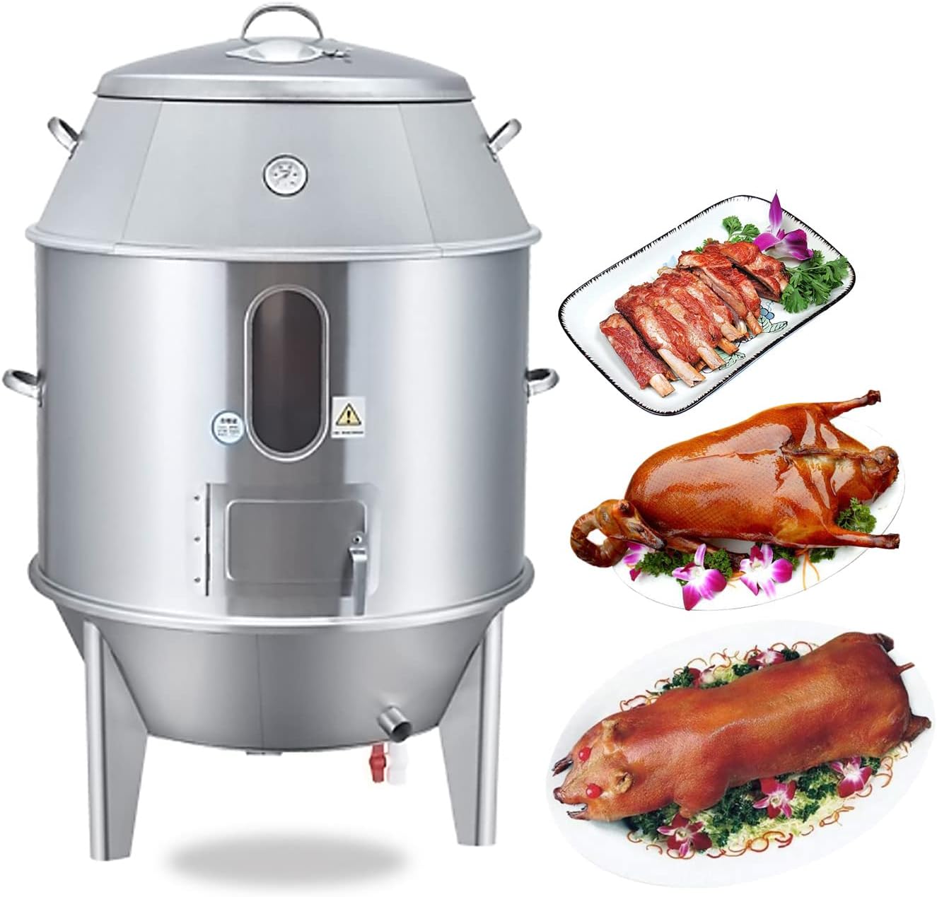 Amazon.com: KOALALKO Commercial Duck Roaster Oven Gas Charcoal ...