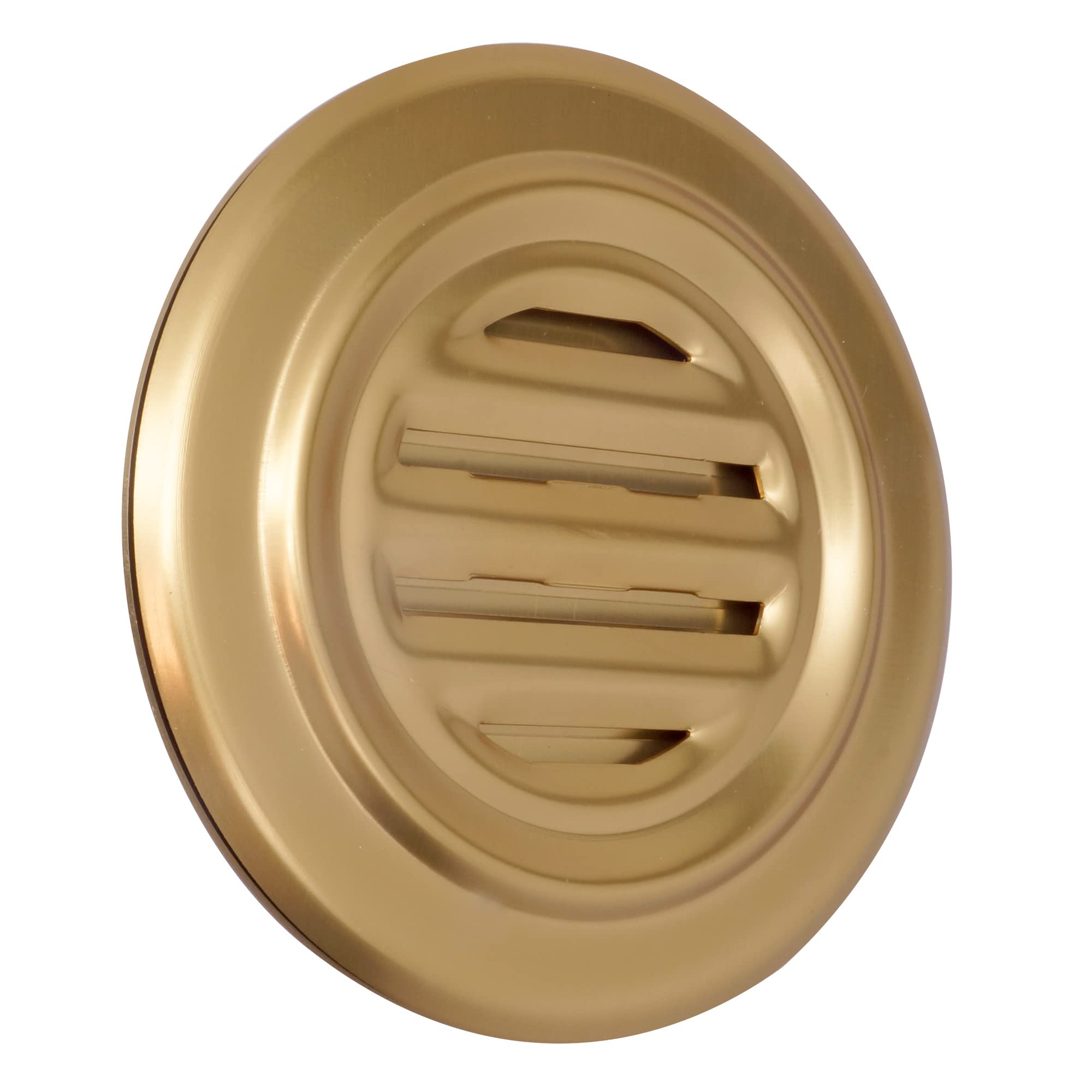 Snapklik.com : Bright Gold Anodized Finish Aluminum No-Draft Speak-Thru
