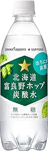 Amazon.co.jp: TOCHI & CRAFT Pokka Sapporo Hokkaido Furano Hop Carbonated Water, 16.9 fl oz (500 ...