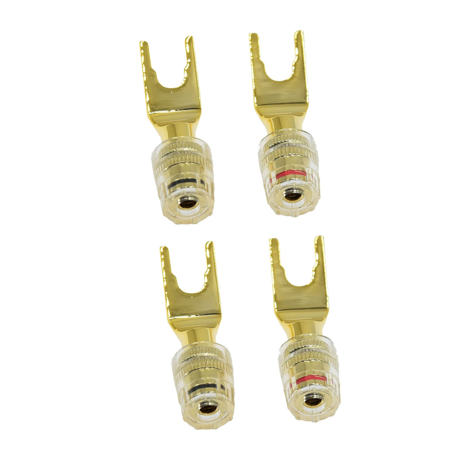 Buy 4Pack Y to Banana Female Y-Type Connector Deadbolt Flex Banana ...