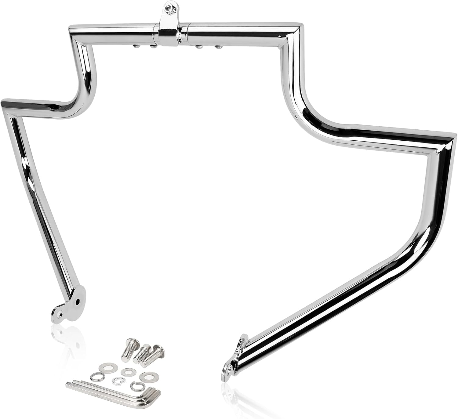 Amazon.com: kekykm 2009-2025 Chrome Touring Engine Guard Crash Bar ...