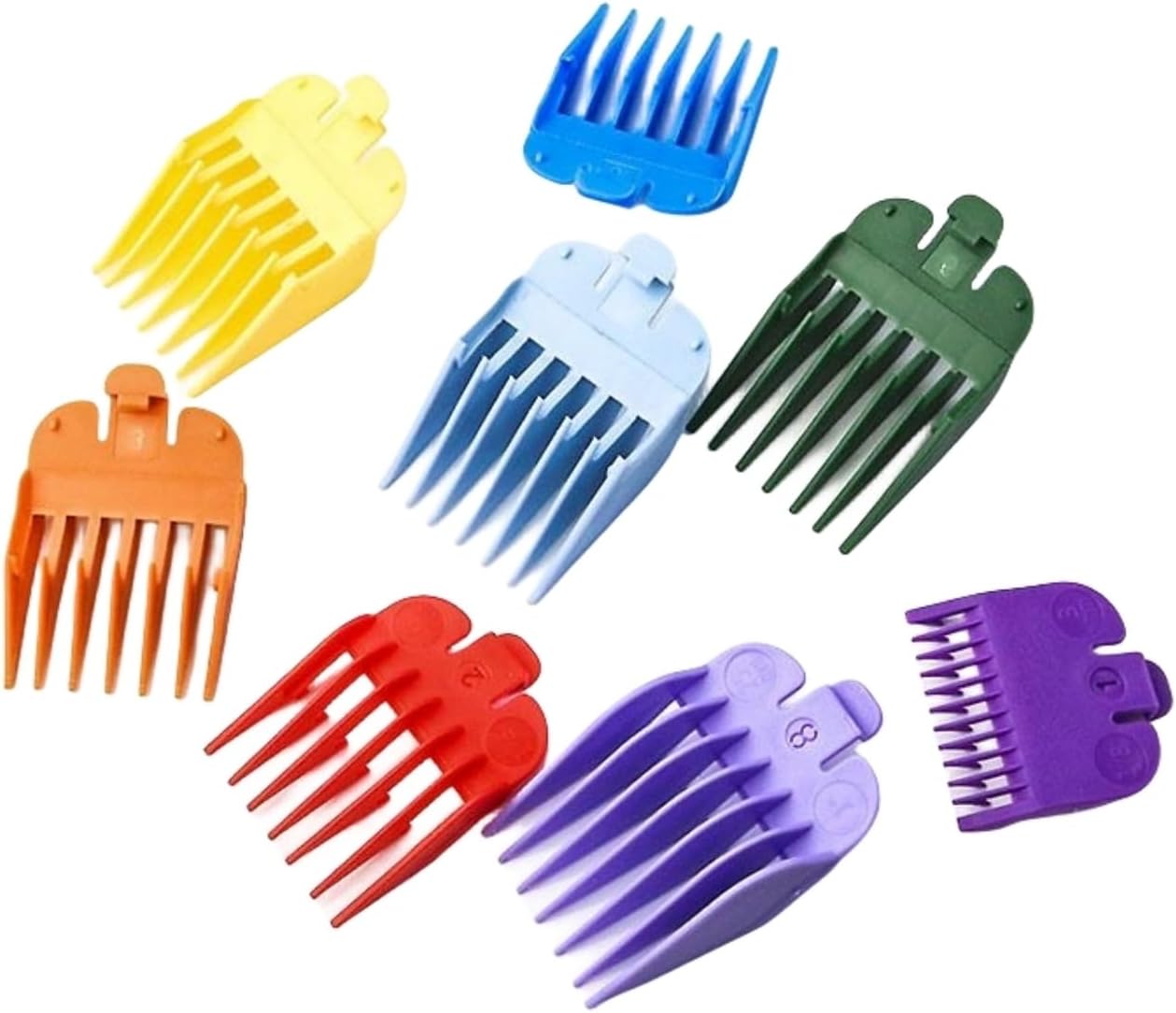 Amazon.com: Replacement for Wahl Professional Color Coded Clipper Guide ...