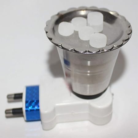 Prathna® Metal Electric Camphor Diffuser (Silver) : Amazon.in: Home ...