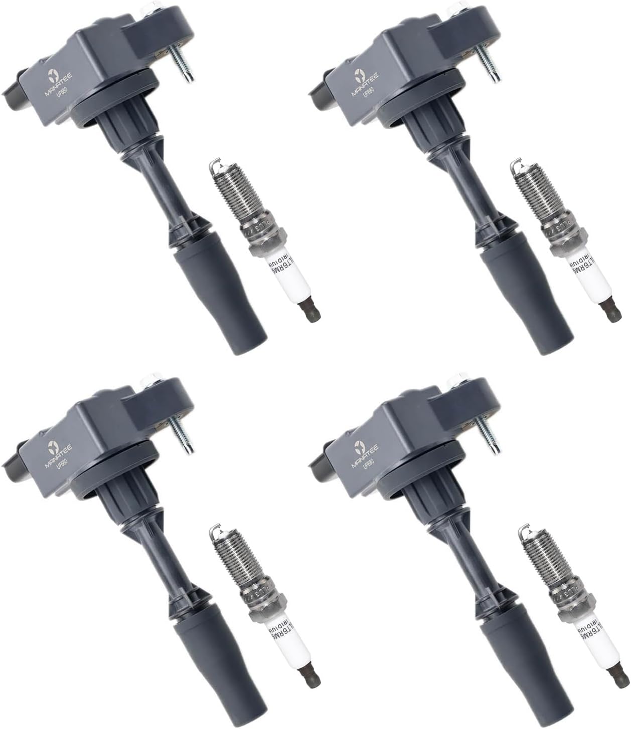 Amazon.com: MANATEE UF680 Ignition Coil Pack and Double Iridium Spark ...