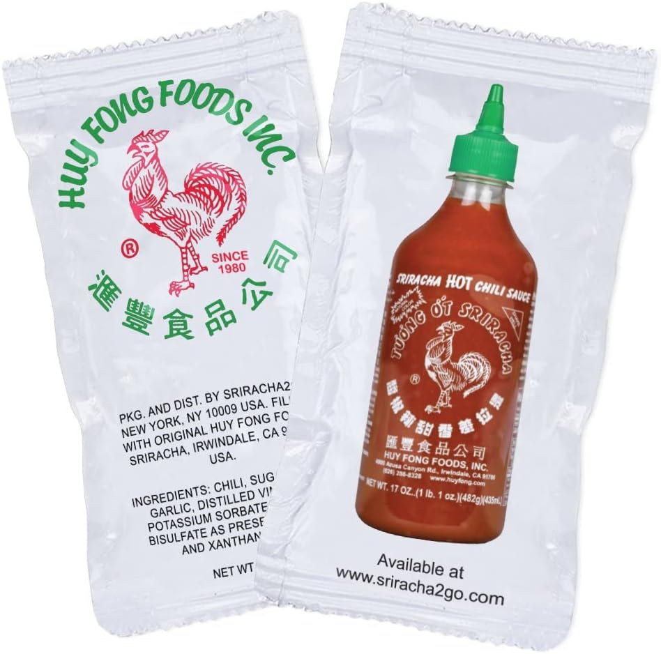 Amazon.com : Sriracha2Go - Huy Fong Foods Sriracha Chili Hot Sauce ...
