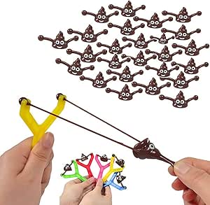 Amazon.com: Fellibay Novelty Venting Tricky Poo Slingshot Toy, Mini ...