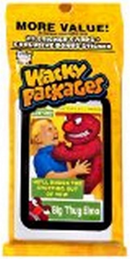 Amazon.com: Wacky Packages 2014 Wacky Packages Trading Card Value Pack ...