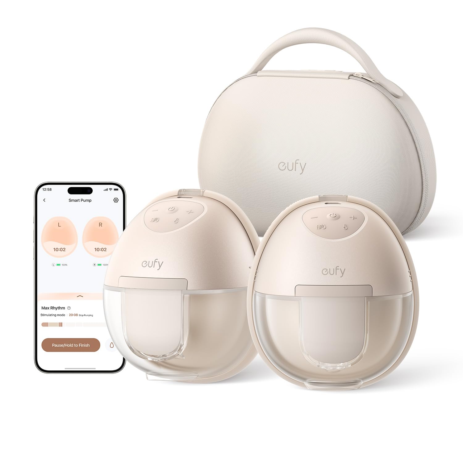 Amazon.com : eufy Wearable Breast Pump S1 Pro, Electric Hands-Free ...