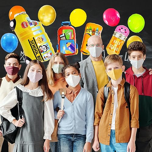 Back to School Balloons,13 PCS First Day School Party Balloons,Welcome ...