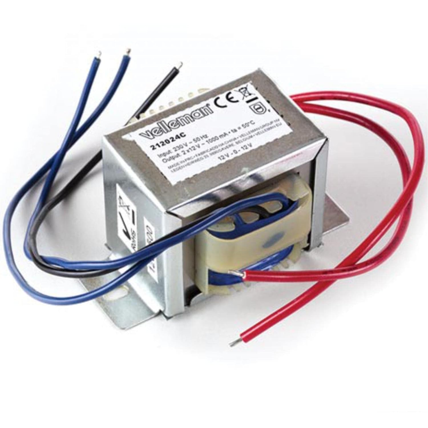 Velleman 212024C Open-Frame Transformer, 24 V, Multi-Colour : Amazon.co ...