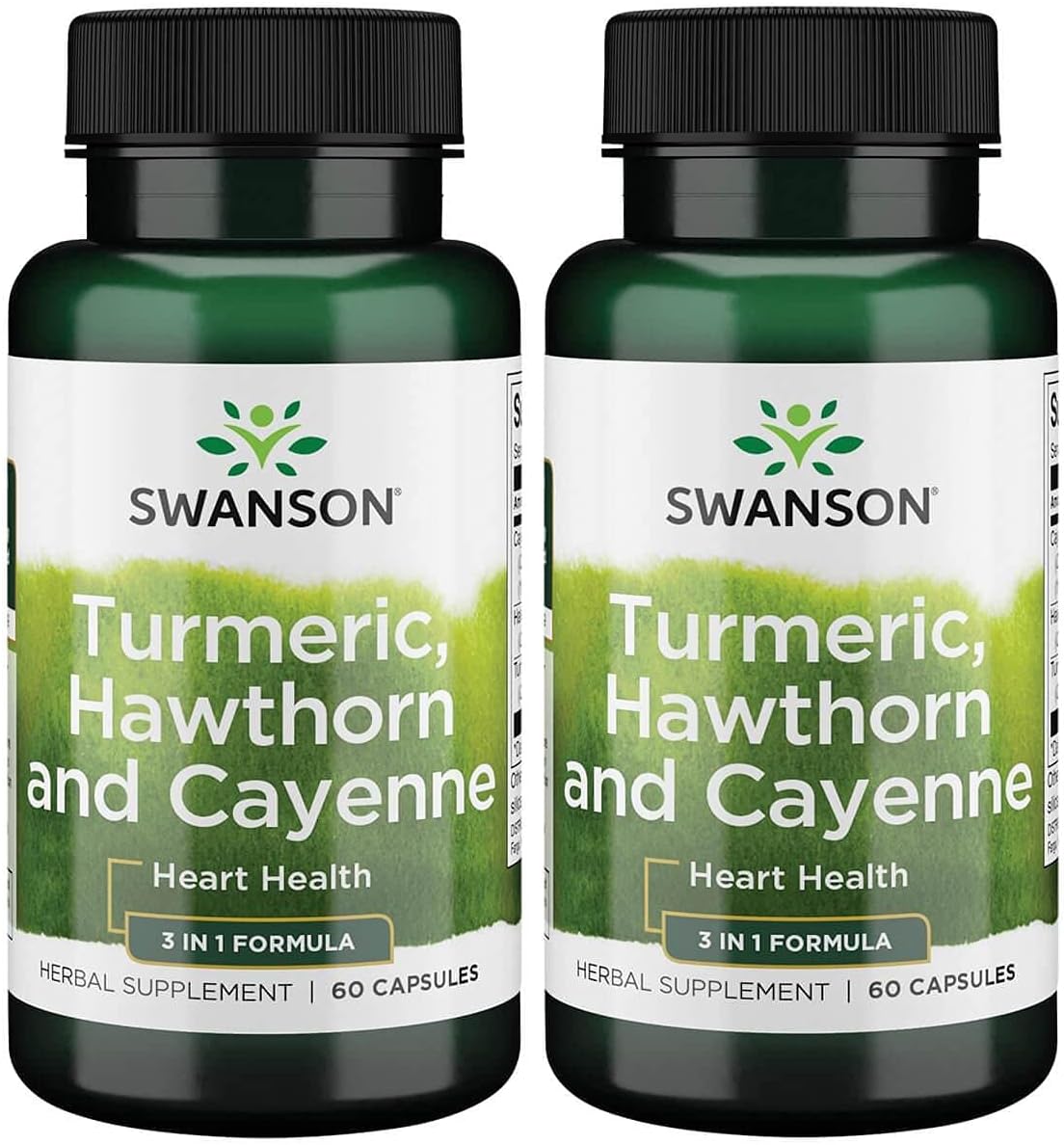 Amazon.com: Swanson Full Spectrum Turmeric Hawthorn & Cayenne 60 ...