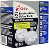 Kidde 1275 Hardwire Smoke Alarm with Hush Feature and Battery Backup ...