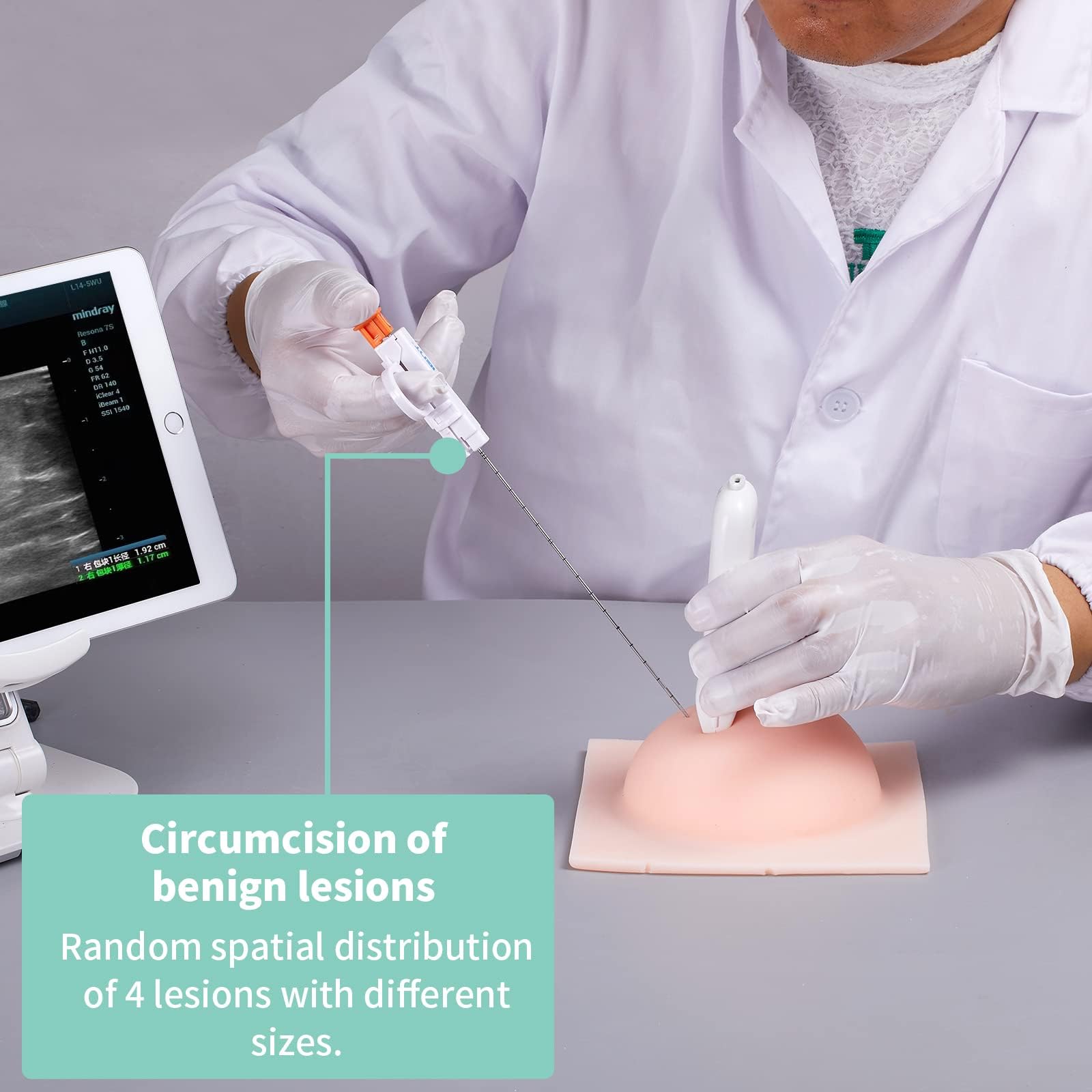 Snapklik.com : Breast Ultrasound Puncture Model,4 Simulated Lesions ...