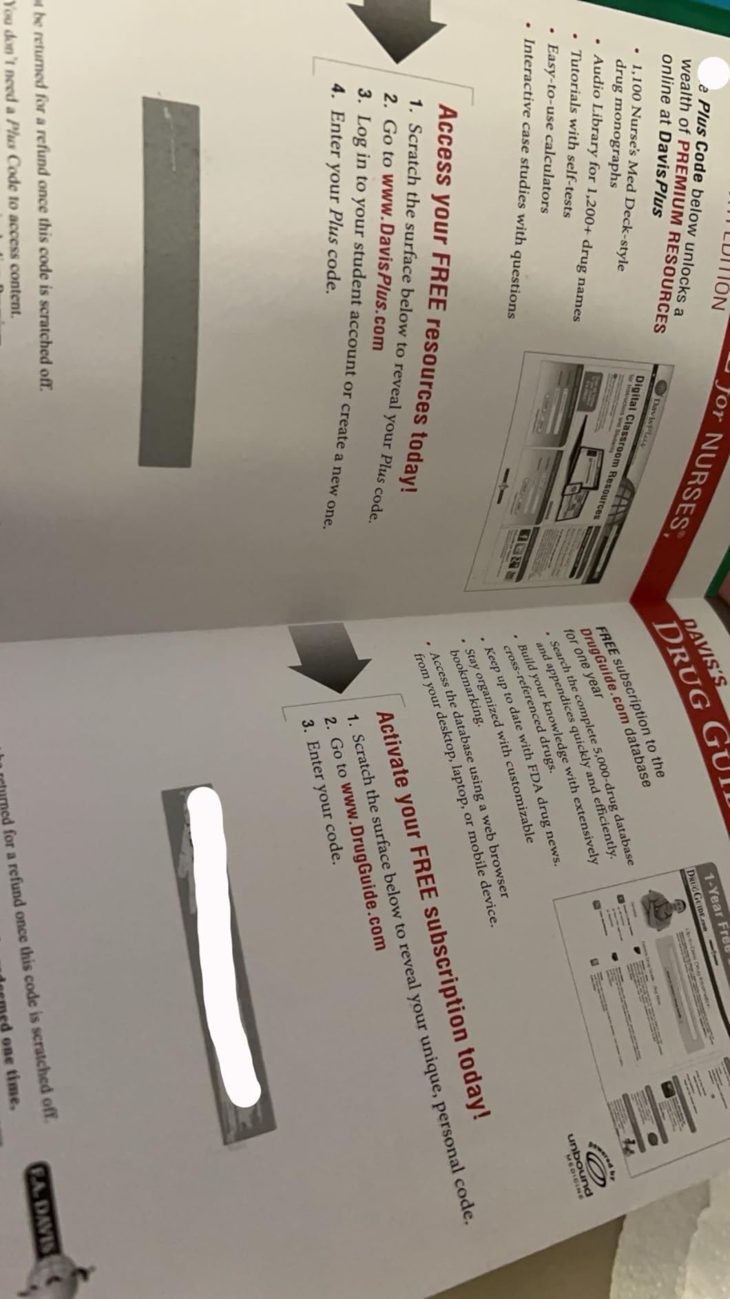 Davis's Drug Guide for Nursesr: 9780803639768: Medicine & Health ...