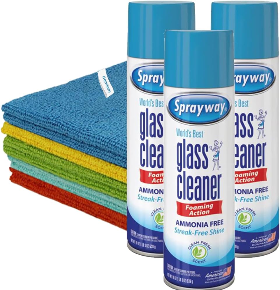 Amazon.com: Sprayway, Glass Cleaner, 19 Oz Cans, Pack of 2 : Health ...