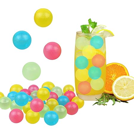 Amazon.com: Reusable Ice Cube, Plastic Ice Cubes for Drinks BPA Free ...