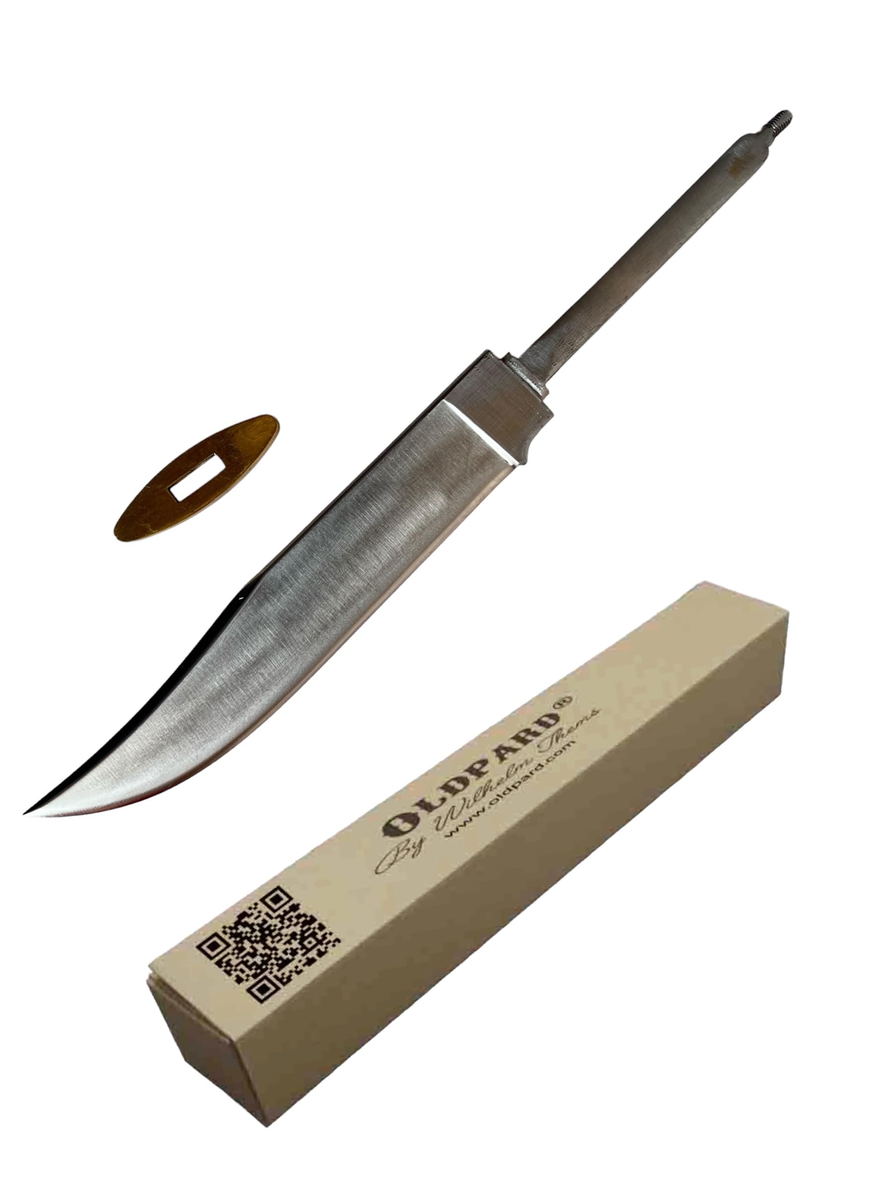 Amazon.com : Oldpard Full Tang Blank Blade for The Knifemaking with ...